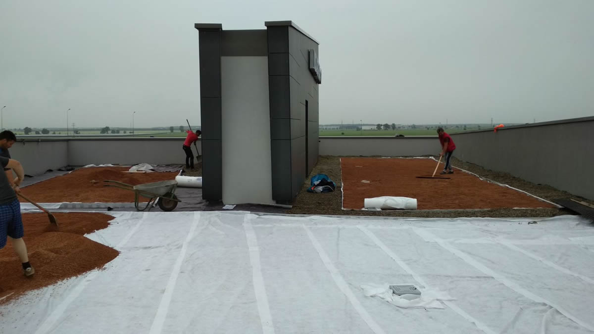 ODU Green Roof • Classic extensive green roof, 150 sqm - Term Metal ...